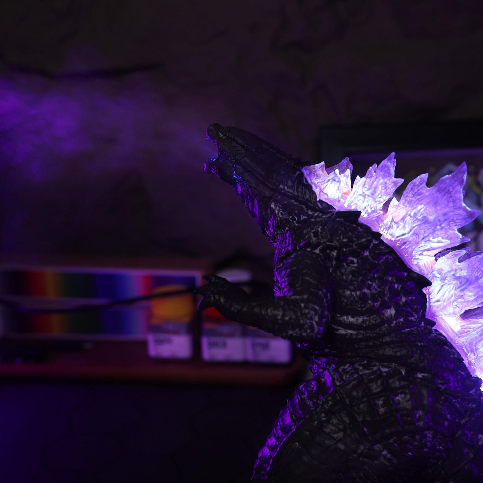 Godzilla Humidifier Atomic Breath Effect Magnet Built-in Battery ...
