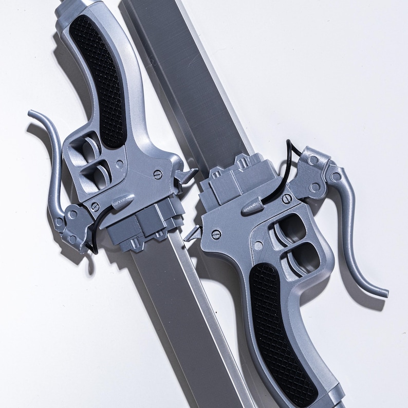 Anti Titan Sword Replica Dual-wield FDM 3D Printed Prop Sword Decor Toy ...