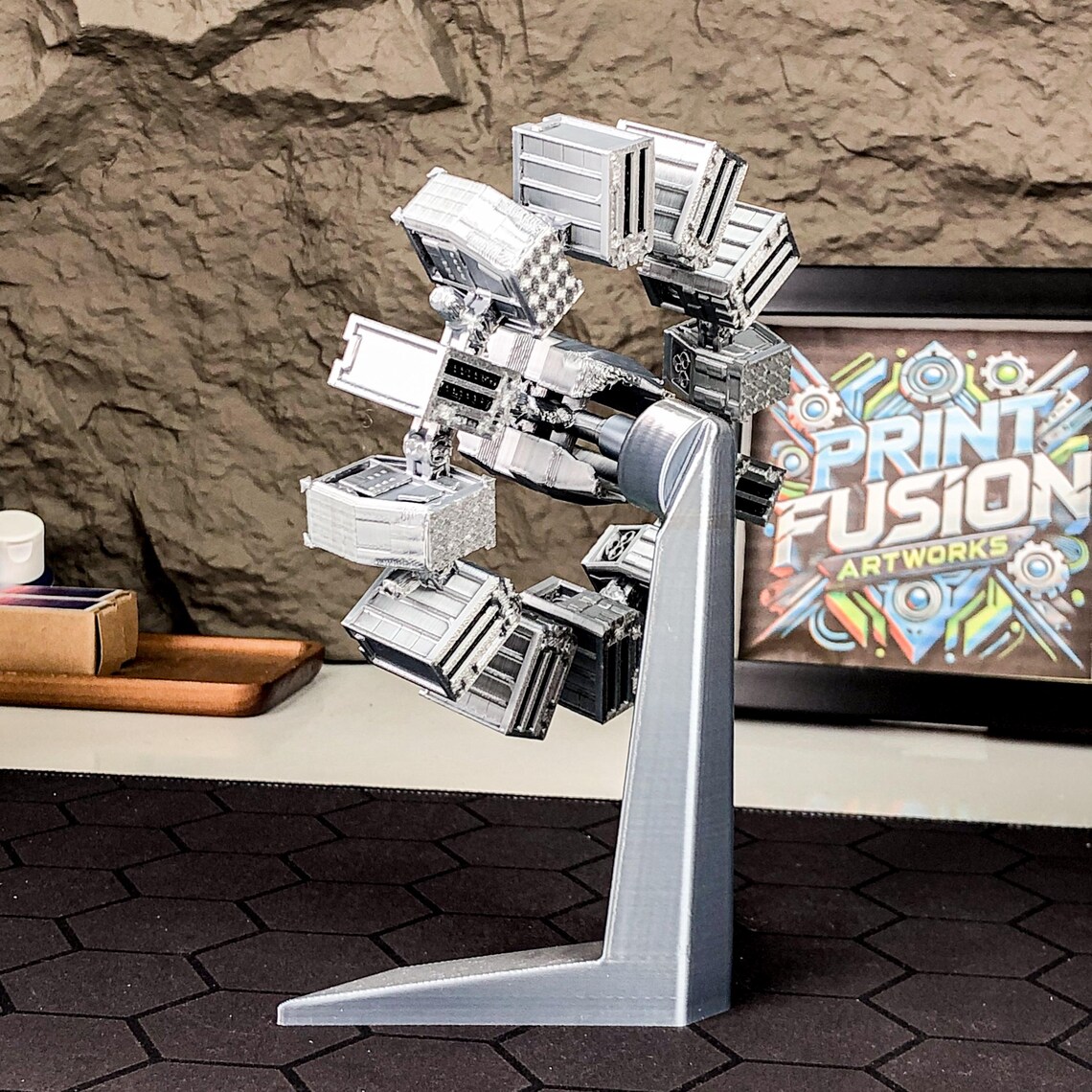 Interstellar Endurance 3D Printed Model, Space Exploration Display ...
