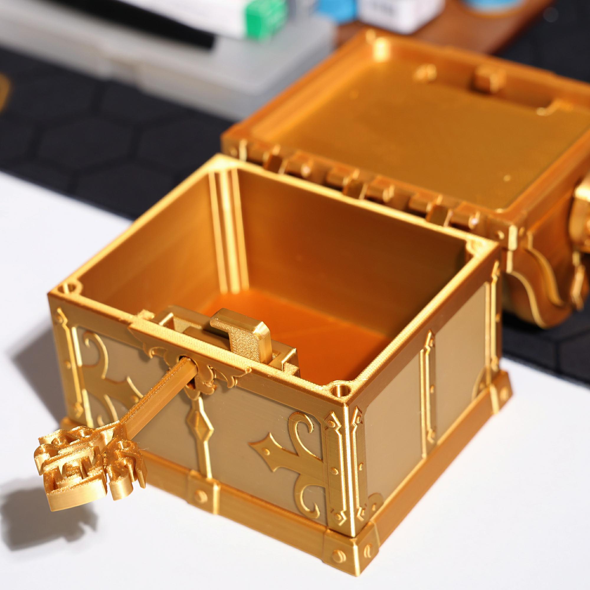Genshin Impact Treasure Chest Jewelry Box 3d-printed PLA Display Box ...