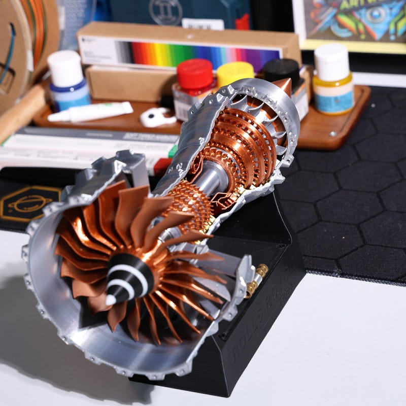 Turbine Blade of Jet - Etsy