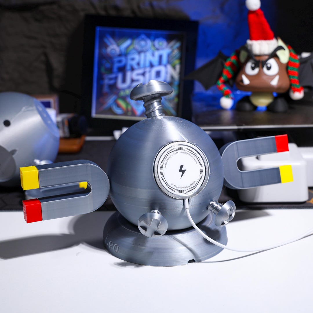 Magnetic Wireless 3D Printed Charger, Magsafe Dock for Phone Charging ...
