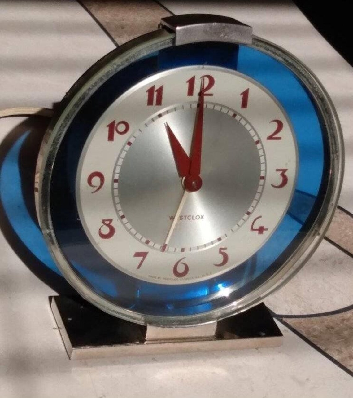 Art Deco Westclox 'andover' S2-L Shelf Clock by Andrew H. Neureuther ...
