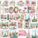 Spring in Paris Watercolor Clipart Set French Chic Digital Illustration ...