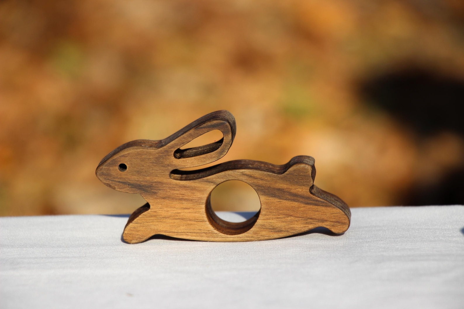 Rabbit-shaped Book Thumb Page Holder Made From Natural Walnut, Handmade ...