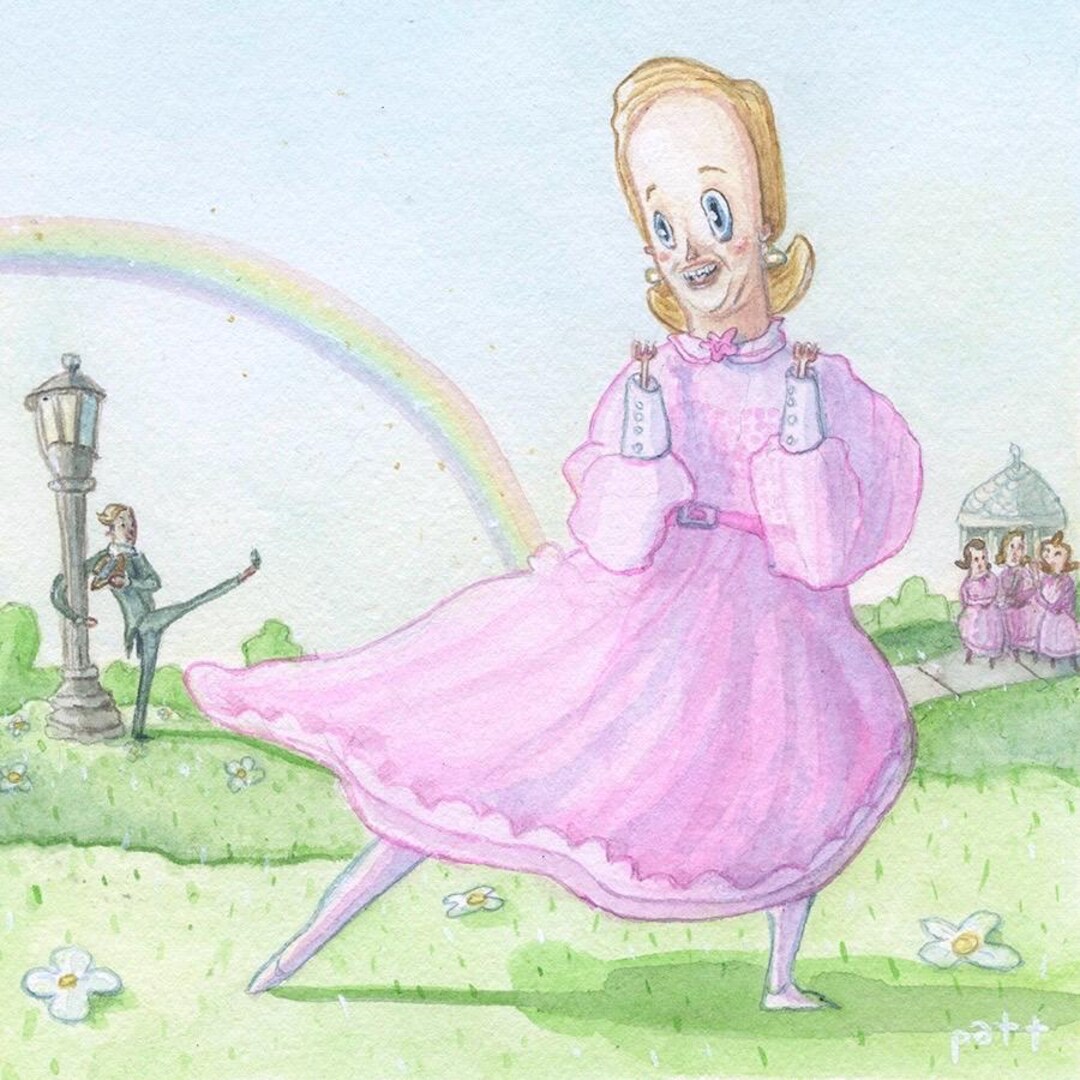 Dooneese , Kristen Wiig , SNL- Original Watercolor Painting - Etsy