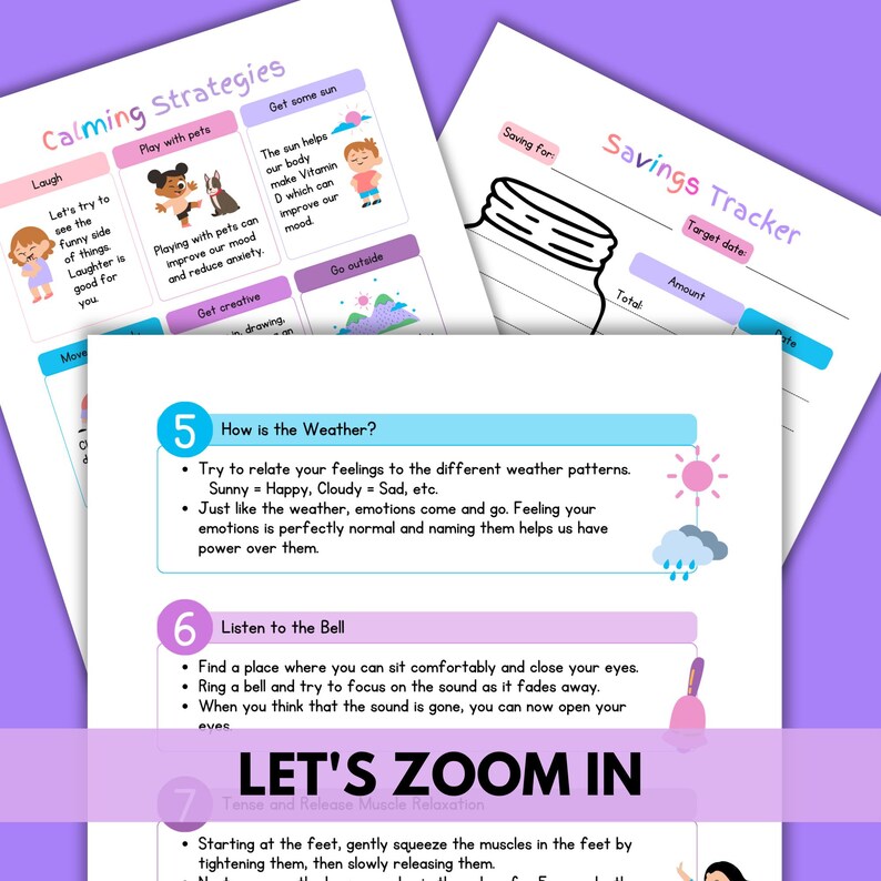 ADHD Kids DIGITAL Planner Journal: Daily & Weekly Organizer, Homework ...