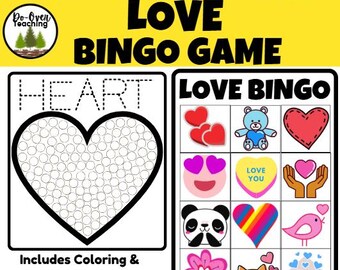 Apple Bingo Game Plus Coloring and Dot Marker Page for Preschool and ...