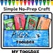 My Toolbox & Tools Pocket Craft Preschool Kindergarten Construction ...