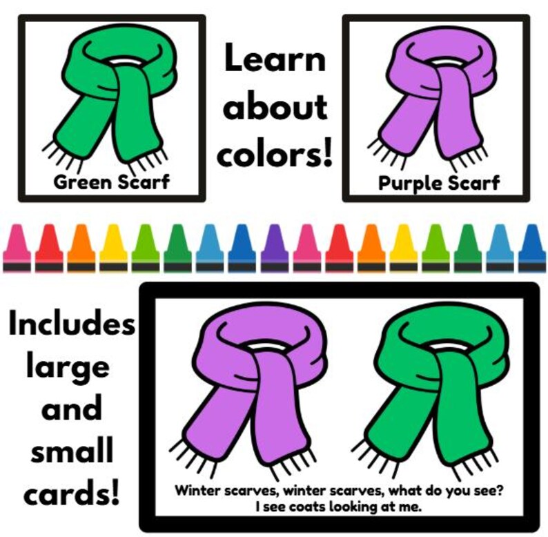 I Spy Winter Clothing Circle Rhyme Poem Cards & Bonus Pages Learn ...