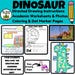 Dinosaur Activities Directed Drawing, Academic Worksheets, Coloring ...