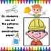 Cut and Paste Construction Worker Simple Craft Plus Dot Marker ...
