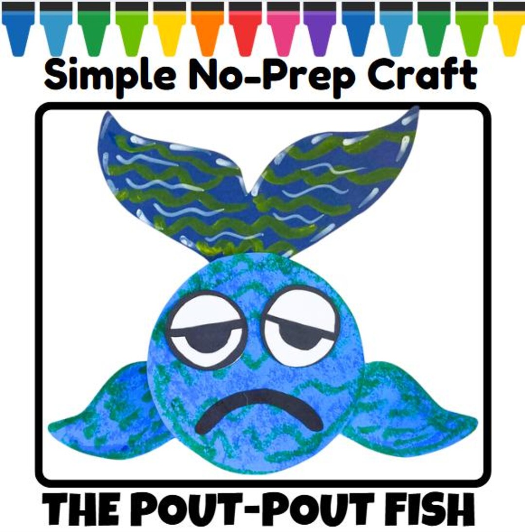 The Pout-pout Fish Ocean Craft Book Companion and Bonus Learning Pages ...