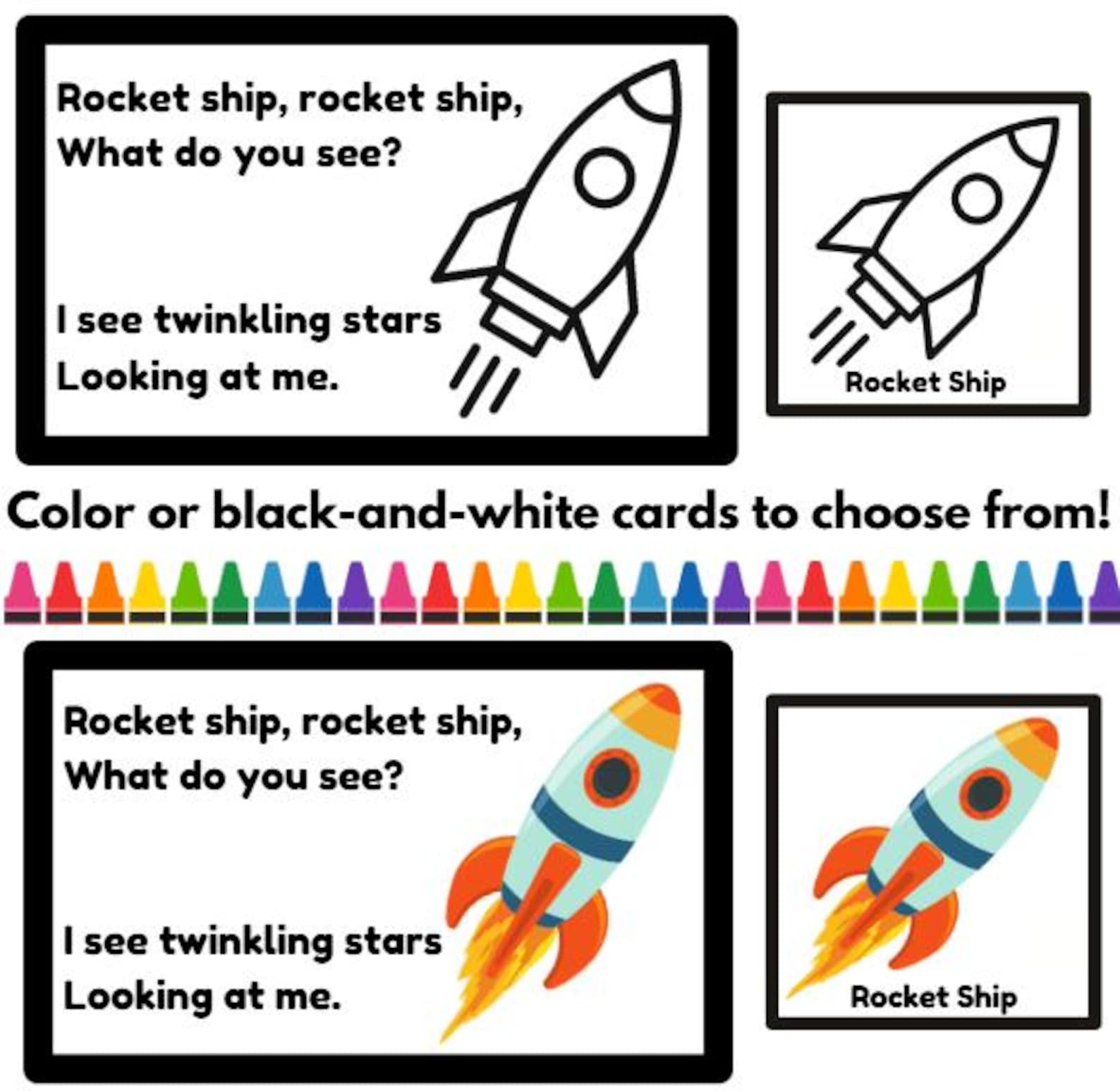 Astronaut, What Do You See? Circle Rhyme Poem Cards & Bonus Pages Space ...