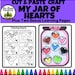 My Jar of Hearts Cut and Paste Craft and Bonus Coloring Page and ...