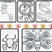Bug and Insect Coloring and Dot Marker Pages Preschool Kindergarten ...