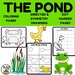 Pond Coloring and Dot Marker Pages Preschool Kindergarten Curriculum ...