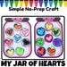My Jar of Hearts Cut and Paste Craft and Bonus Coloring Page and ...
