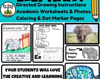 Dinosaur Activities Directed Drawing, Academic Worksheets, Coloring ...