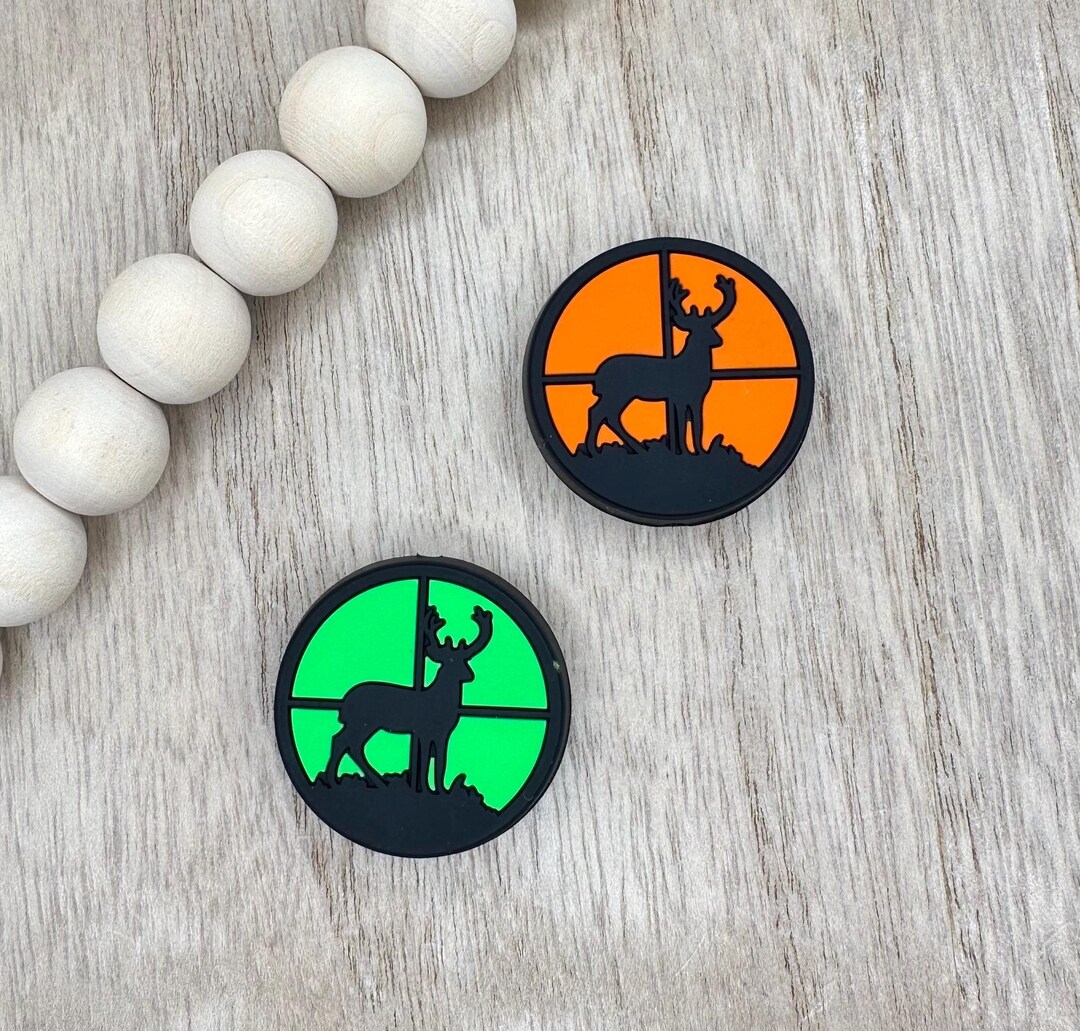 Deer Hunter Silicone Focal Beads - Etsy