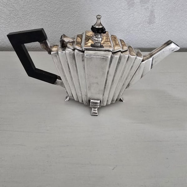 Art Deco Teapot - Etsy