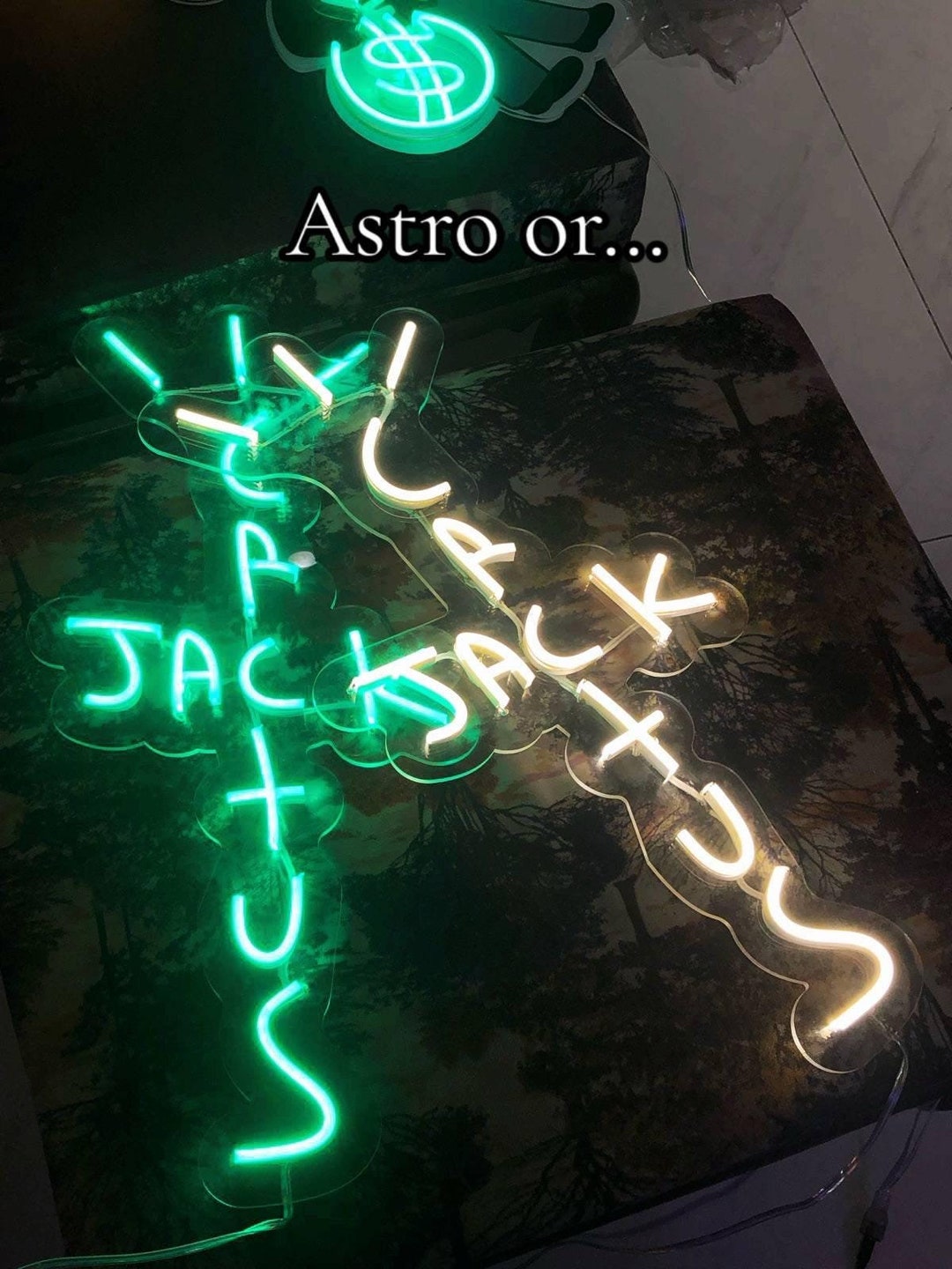 CACTUS JACK Neon Sign | Neon Light Sign for Pub Bar Wall Decoration ...