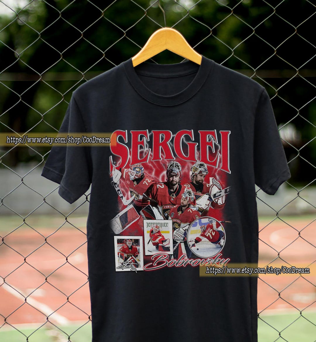 Sergei Bobrovsky Shirt Florida Panthers Shirt Florida Hockey Fan Shirt ...