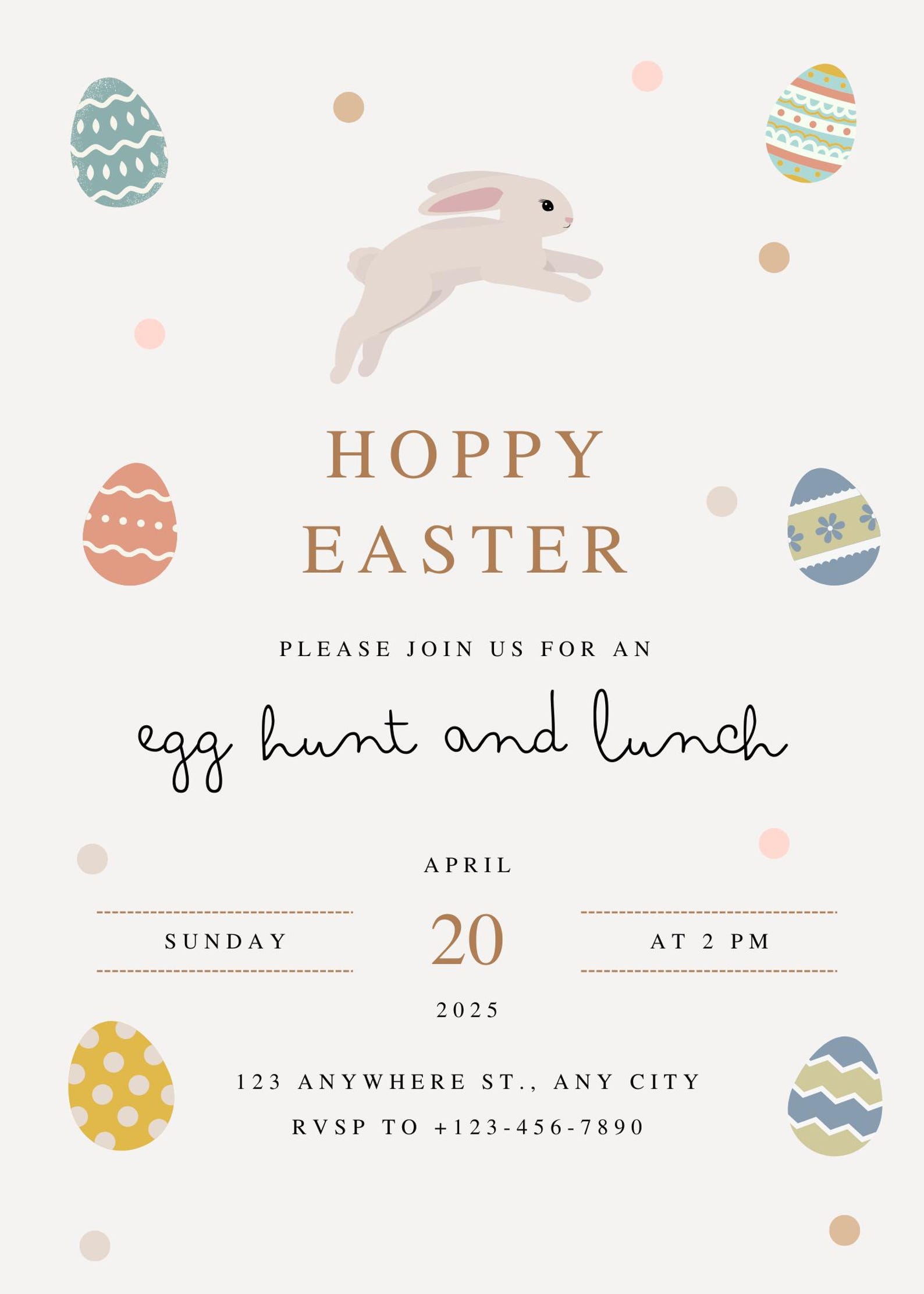 Easter Eggstravaganza: DIY Invites for Your Egg-cellent Event! Easter ...