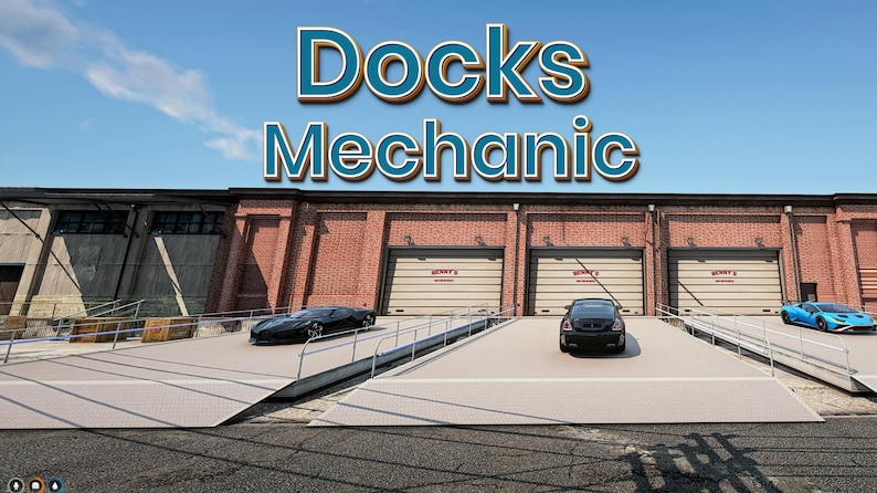 Docks Mechanic | Fivem L MLO | Autoshop L Interior | Bennys | Roleplay ...
