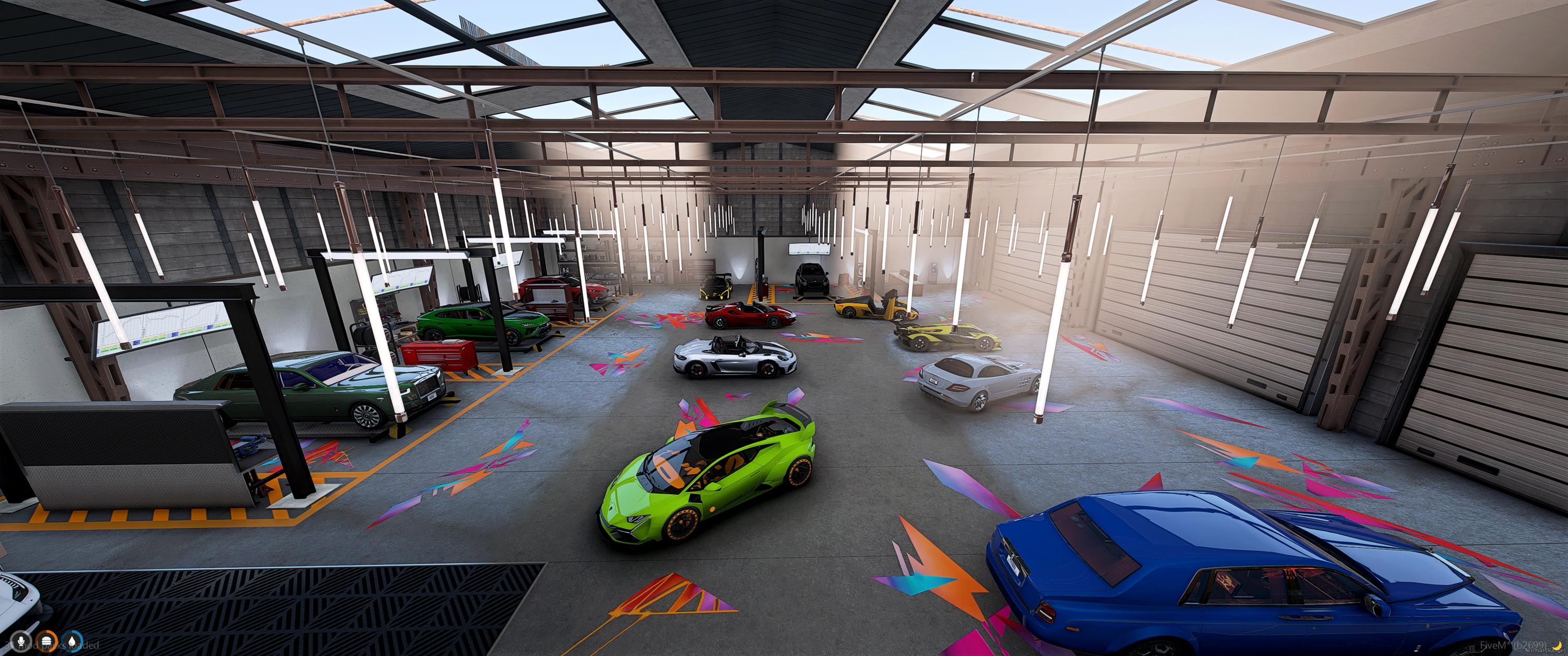 Docks Mechanic MLO: Fivem Autoshop Interior for Roleplay - Etsy