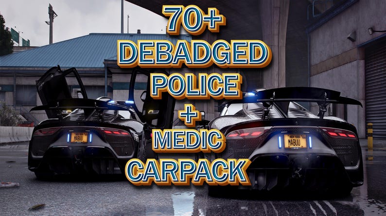 Police/ems Car Pack | Fivem L Debadged| Medical Cars L Car Pack L High ...
