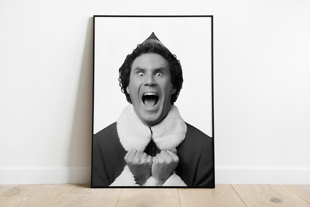 Elf Movie Poster: Funny Will Ferrell Print (digital Download) - Etsy