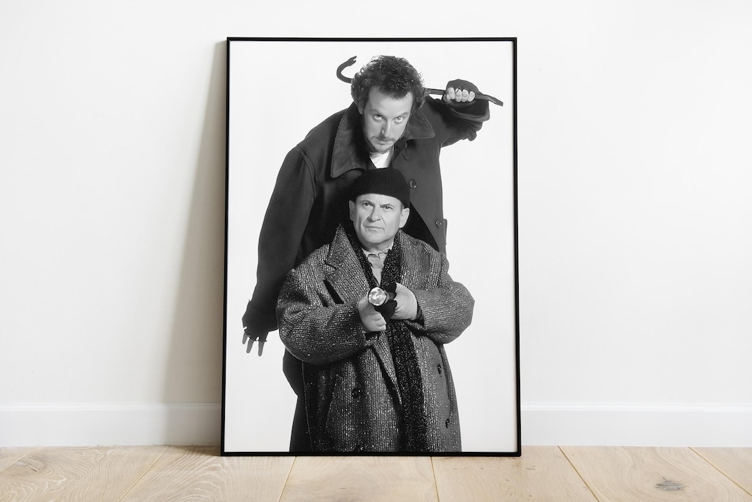The WET BANDITS Poster, Harry & Marv Home Alone, Digital Download ...