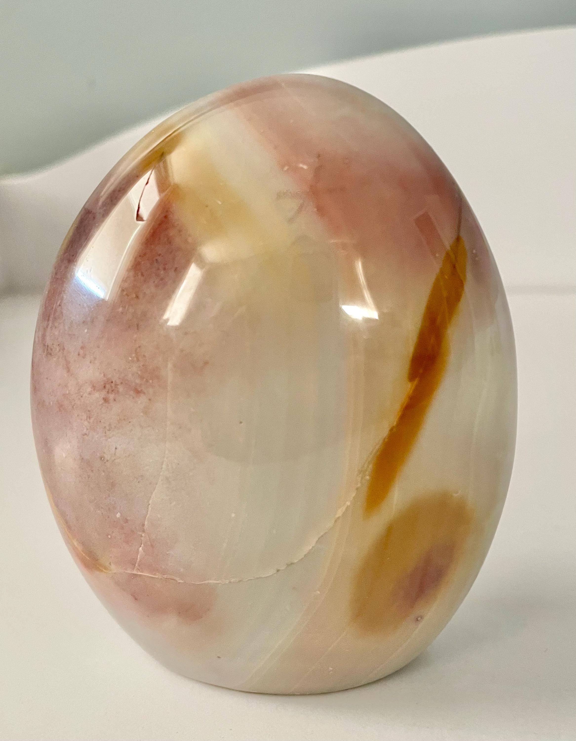 Candy-pink Crystal Polychrome Jasper Freeform | 4.2” | 461g | Display ...