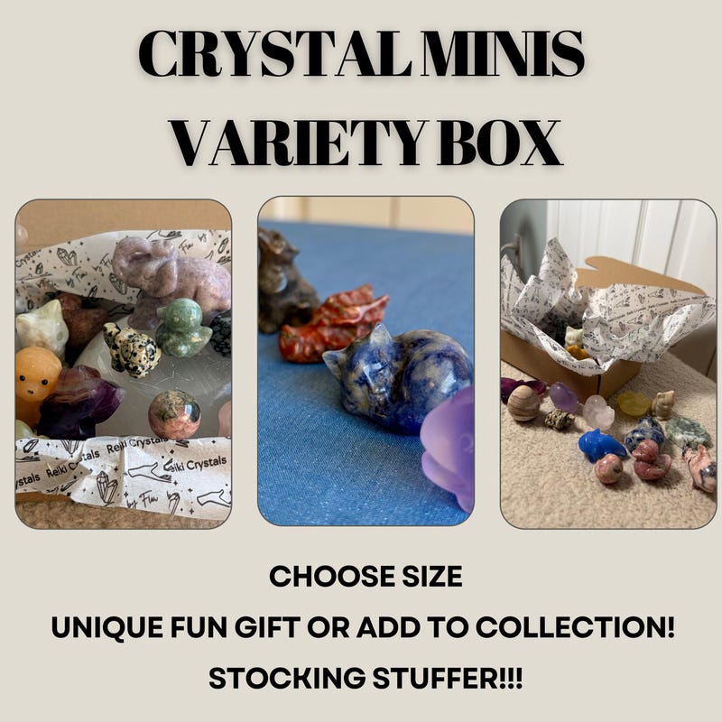 Miniature Crystals - Etsy