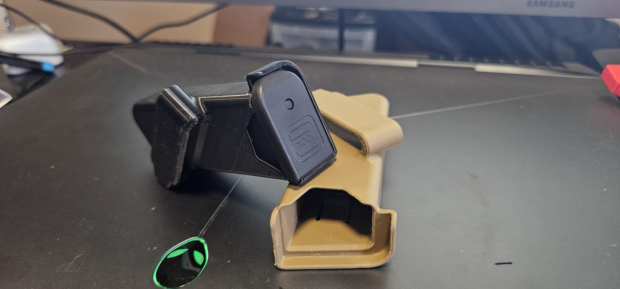 Tactical 3D Printed Glock Mag Pouch – Custom EDC Magazine Holder for ...