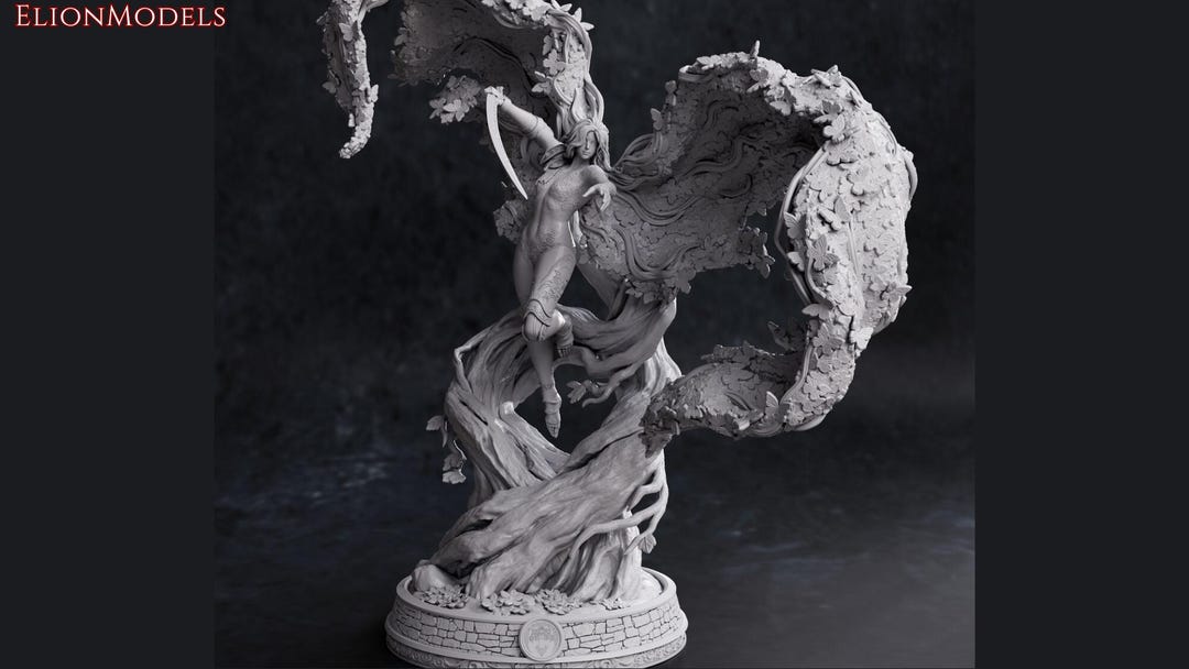 High Quality Malenia STL Model for 3D Printing From Elden Ring - Etsy
