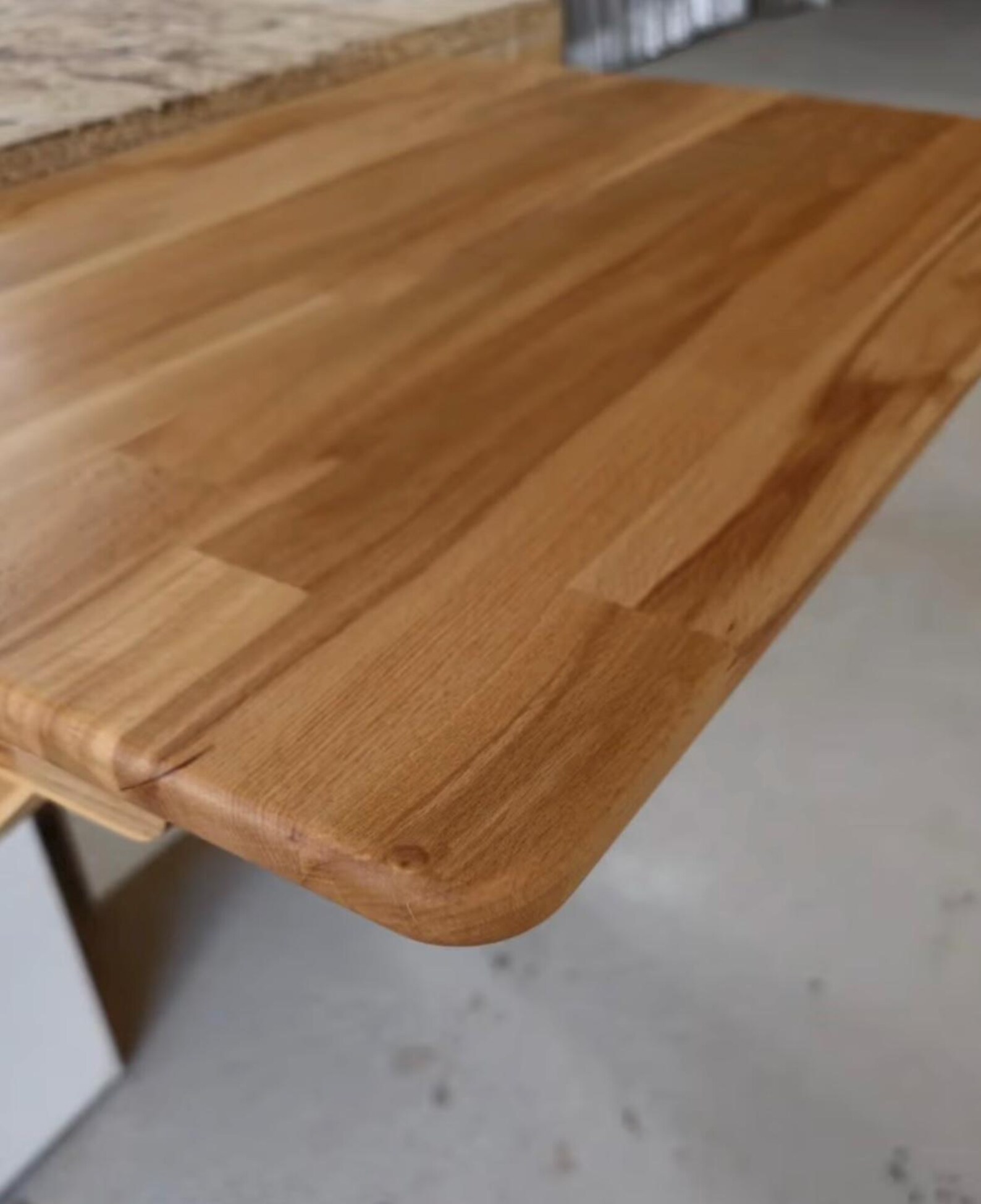 Wall Mounted Natural Wood Murphy Table, Wooden Study Table With ...