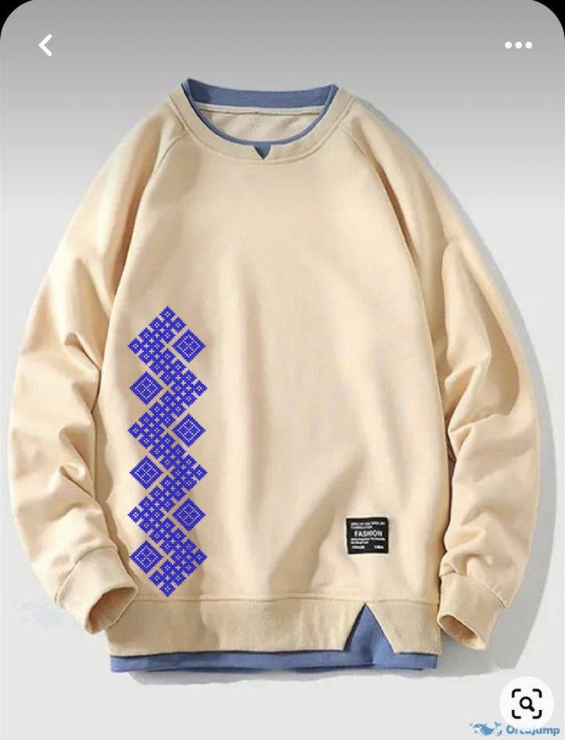 Geometric Machine Embroidery Design, Geometric Cross-stitch Design ...