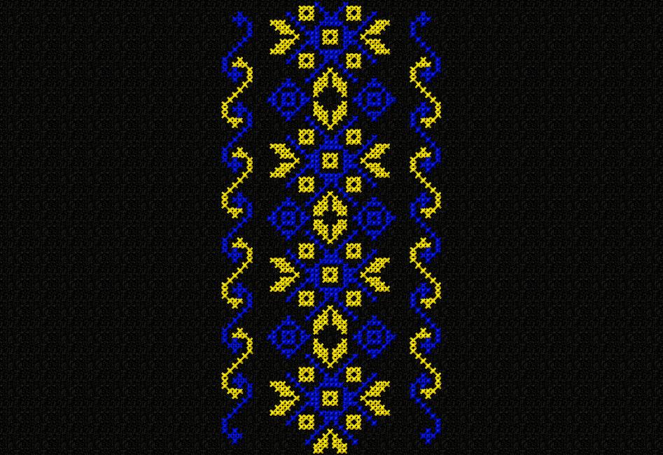 Geometric Machine Embroidery Design, Geometric Cross-stitch Design ...