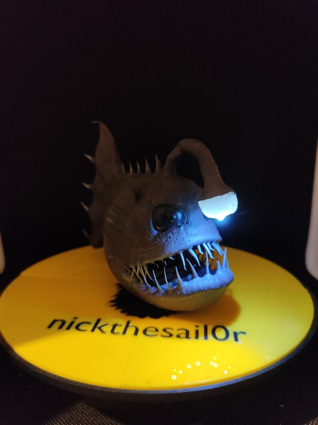 Angler Fish Desk Led Light - Etsy