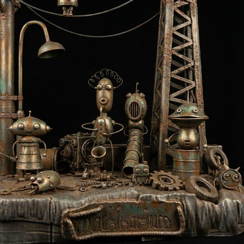 Machinarium Dιorama 1/4 Scale - Etsy