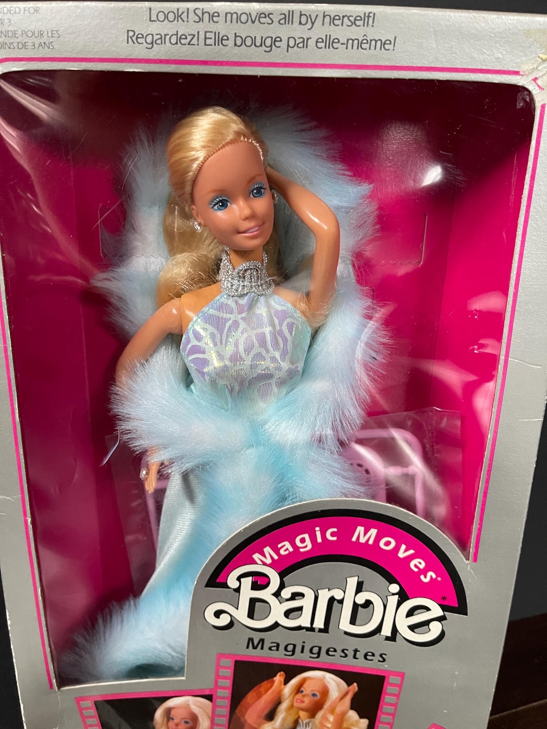Mattel Magic Moves Barbie. Sealed. #2126 Made in Philippines 1985 ...