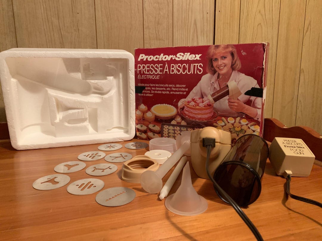 Proctor Silex Electric Food Gun Cookie/ Decorating Press 70301 - Etsy