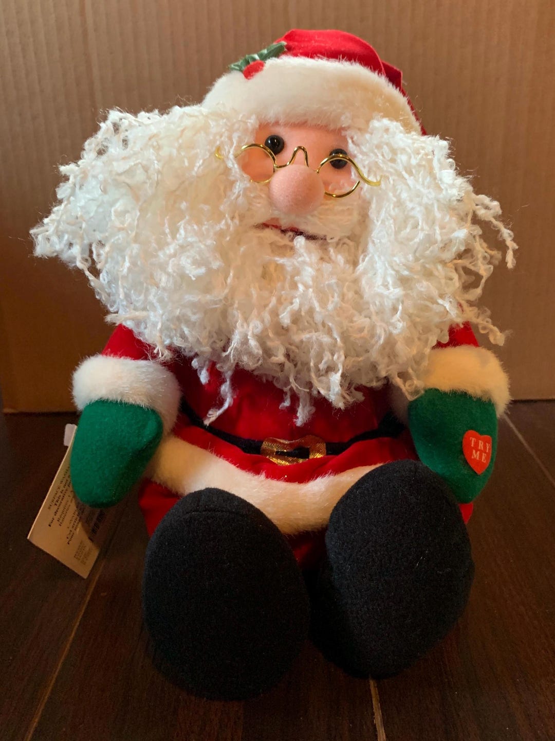 Swing and Sing Santa - Etsy