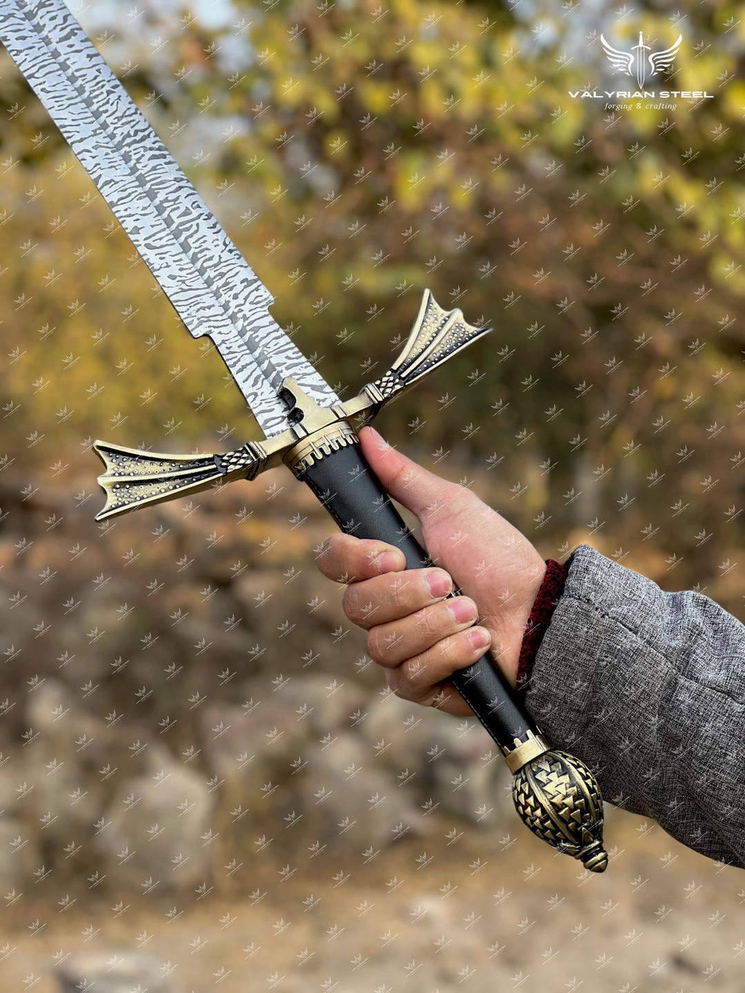 Fantasy Sword Movie Prop Replica - Great for Cosplay and Memorabilia ...