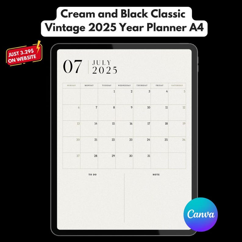 2025 2026 Calendars Printable and Editable Portrait Monthly, Perpetual ...