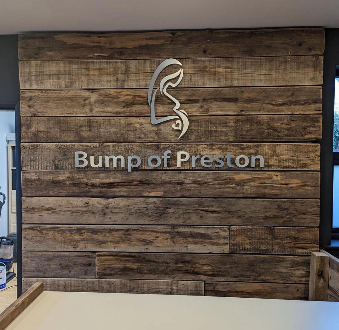 Custom Business Logo, Reception Logo Sign, Spa Decor, Gold Mirror Sign ...