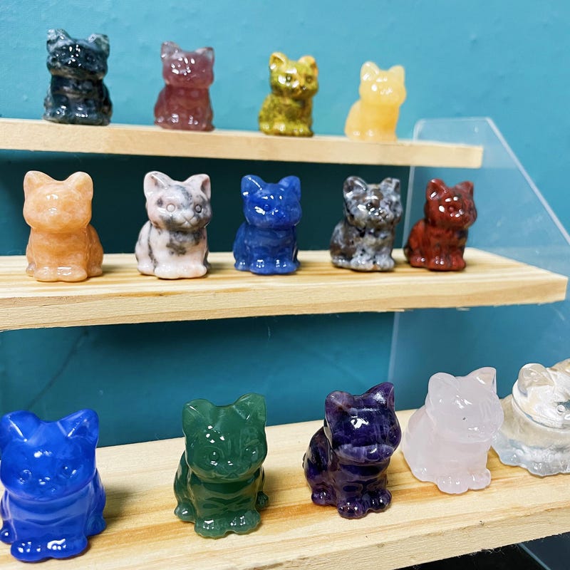 Crystal Cat - Etsy