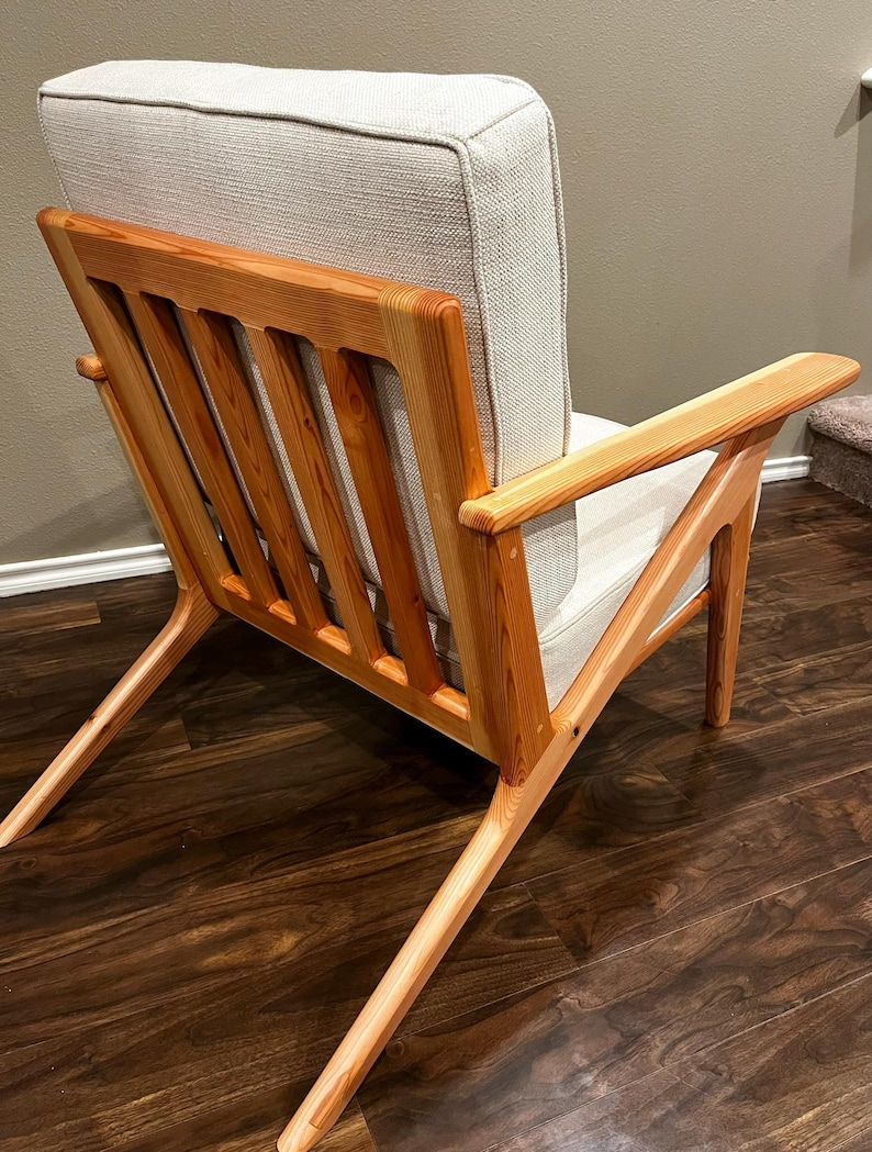 Bespoke MCM Lounge Chair - Etsy